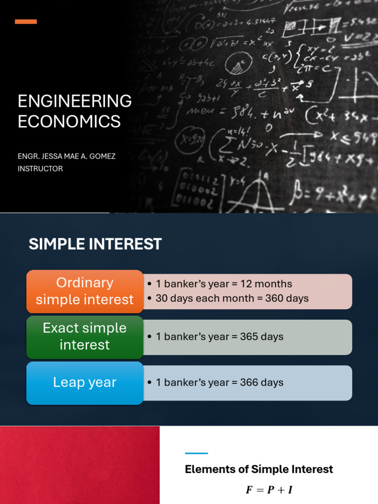 Part 5 - Engineering Economy 1 | PDF