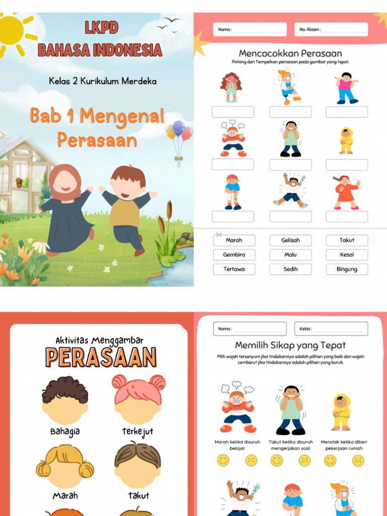 LKPD Mengenal Perasaan | PDF