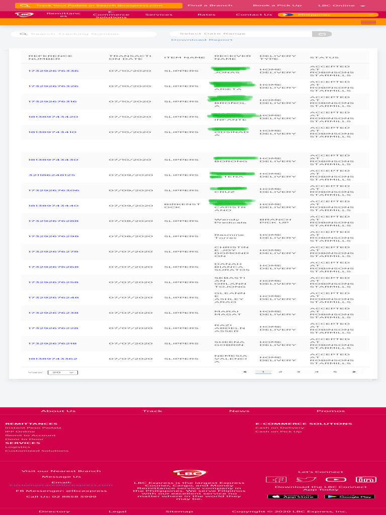 LBC Online - Summary Page | PDF