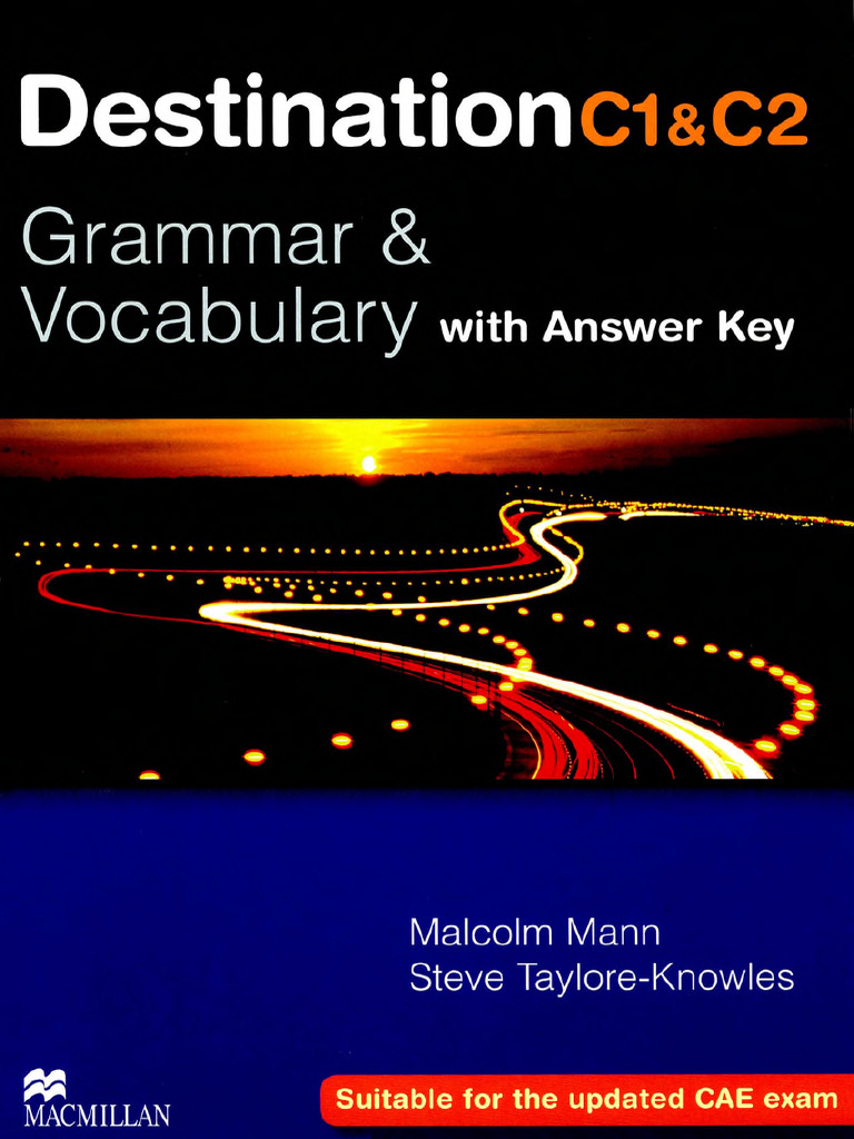 Destination C1 and C2 Grammar and Vocabulary With Answer Key | PDF