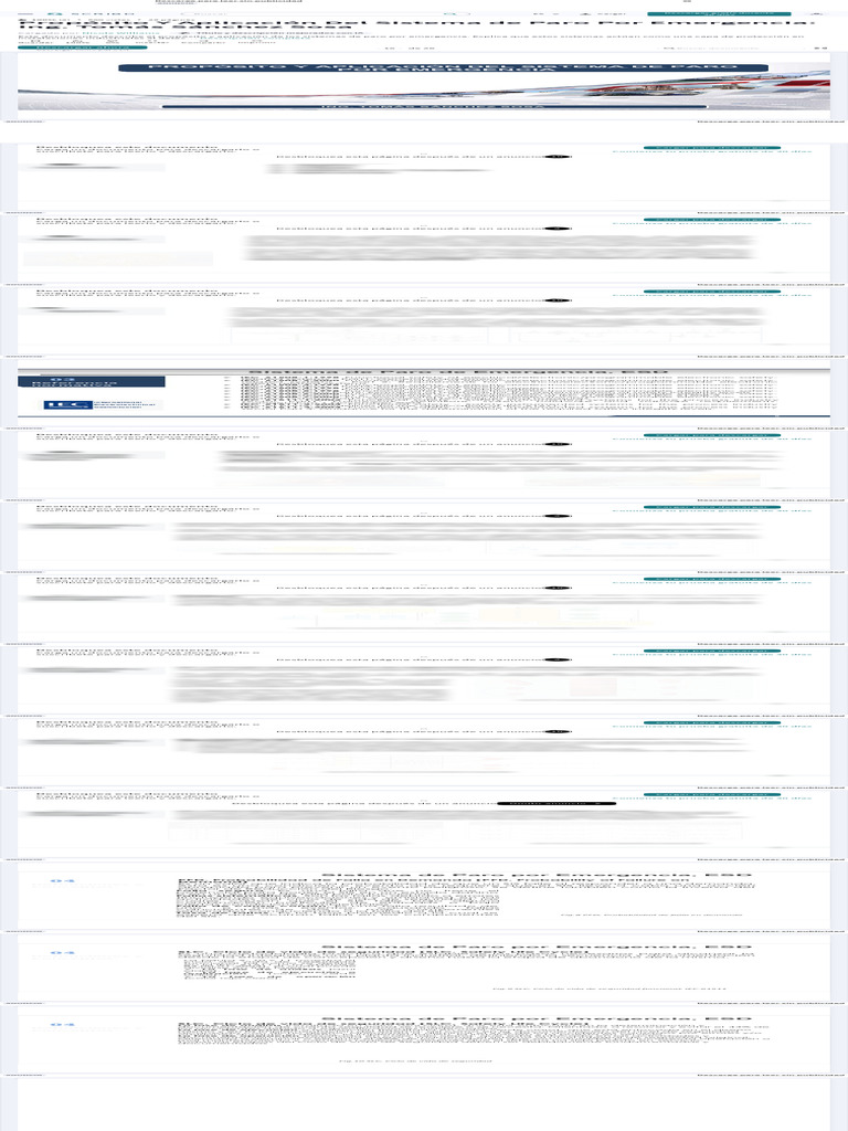 Propósito Y Aplicación Del Sistema de Paro Por Emergencia: Ing. Tomás Sánchez Sosa - PDF ...