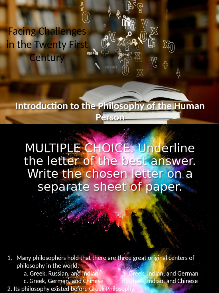 2 - Q1 Intro To Philo | PDF