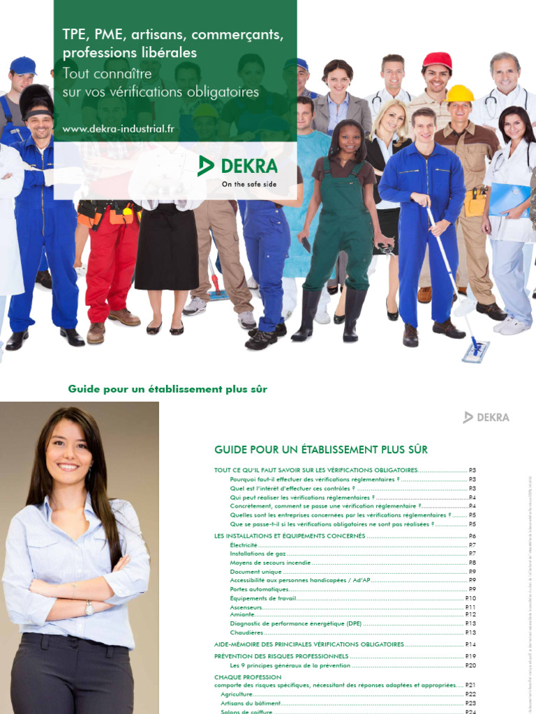 Guide Pratique Verifications Obligatoires DEKRA | PDF
