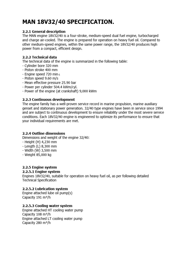 9157-Man 18v32 40 Specification | PDF
