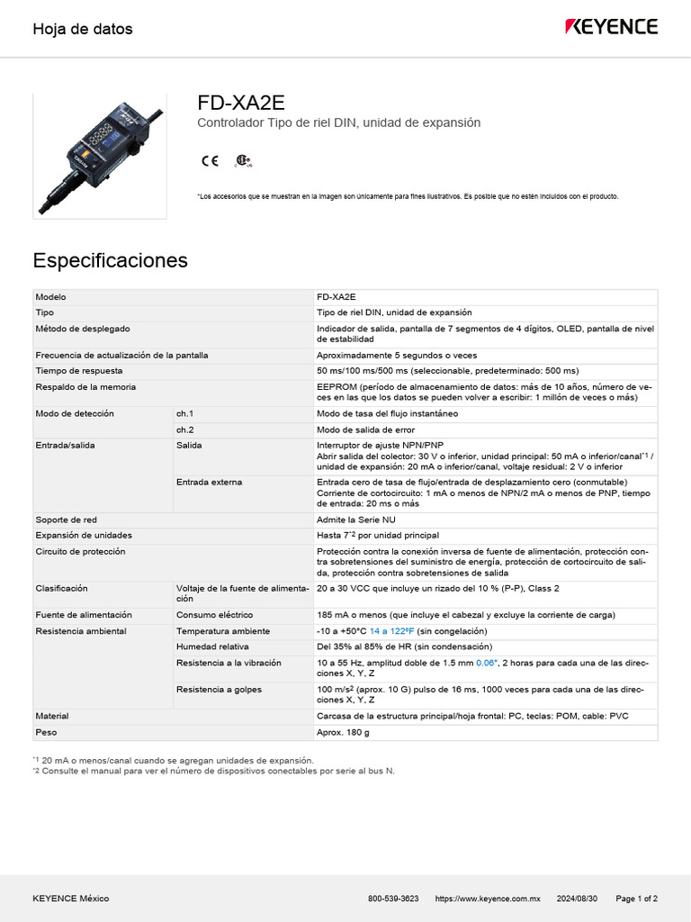 FD-XA2E Datasheet | PDF