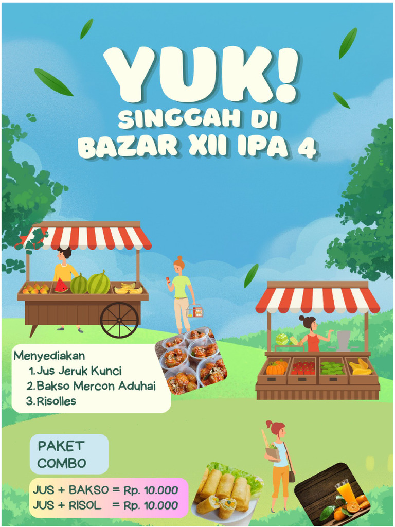 POSTER BAZAR | PDF