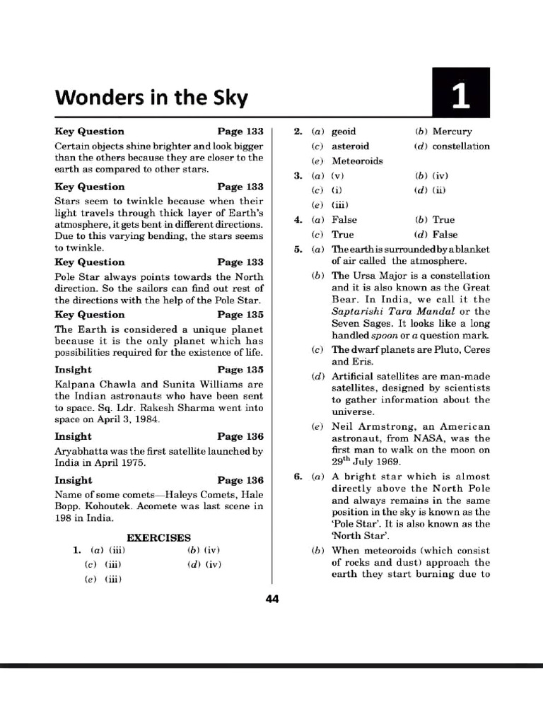 Geography Lesson - 1 | PDF