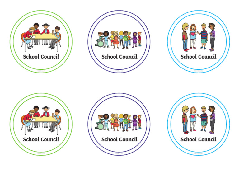 School Council Badges | PDF