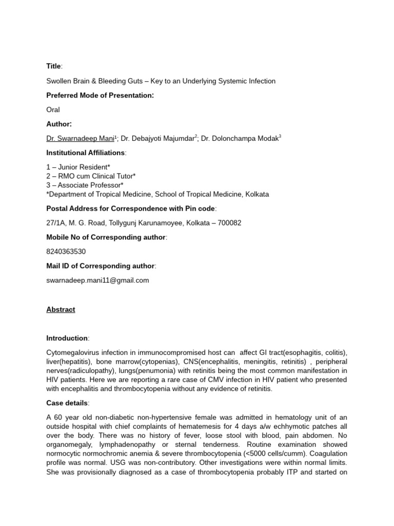 HOPECON Abstract | PDF | Epidemiology | Science & Mathematics