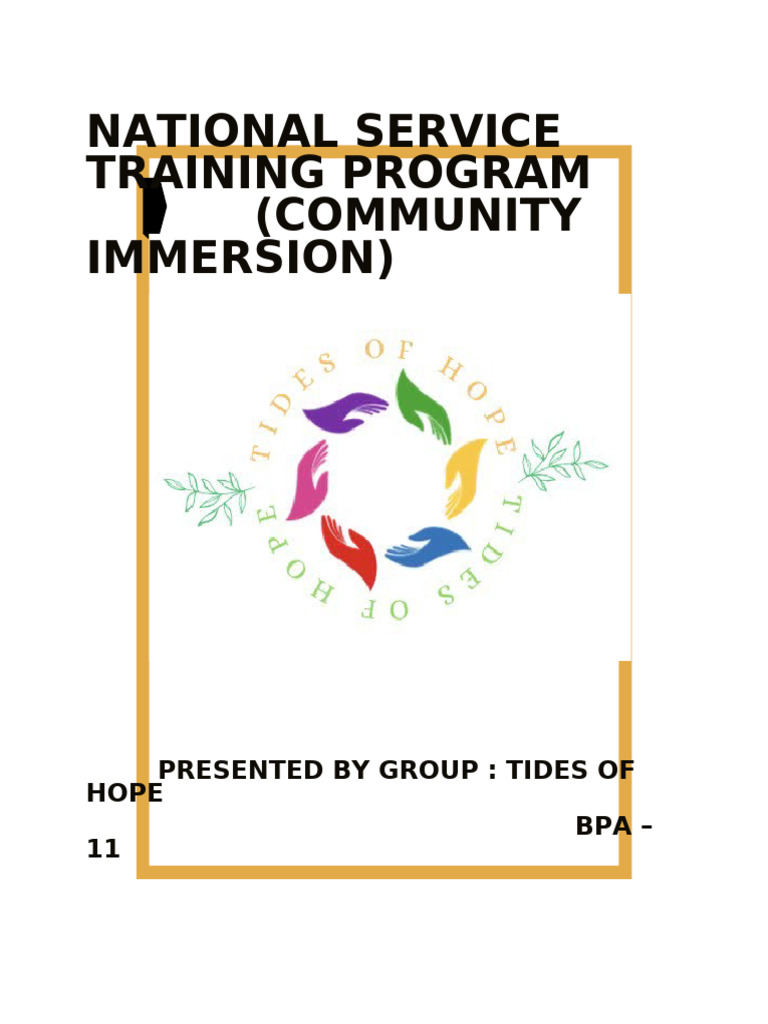 NSTP Book Bind 5 | PDF