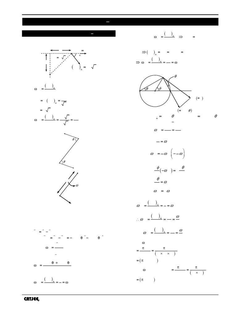 Circular Motion (Solution) | PDF