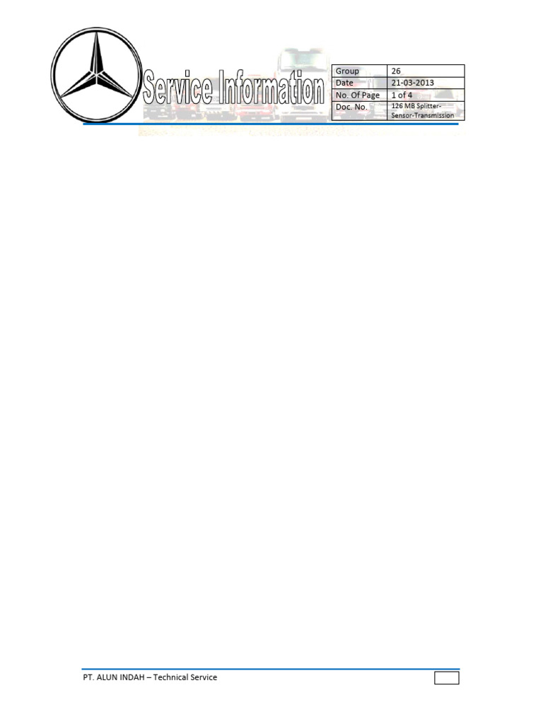 126 MB Splliter Sensor TM | PDF