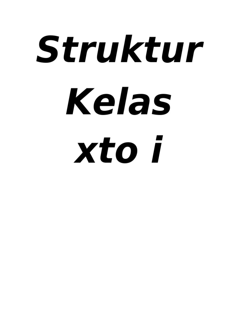 Struk Tur | PDF