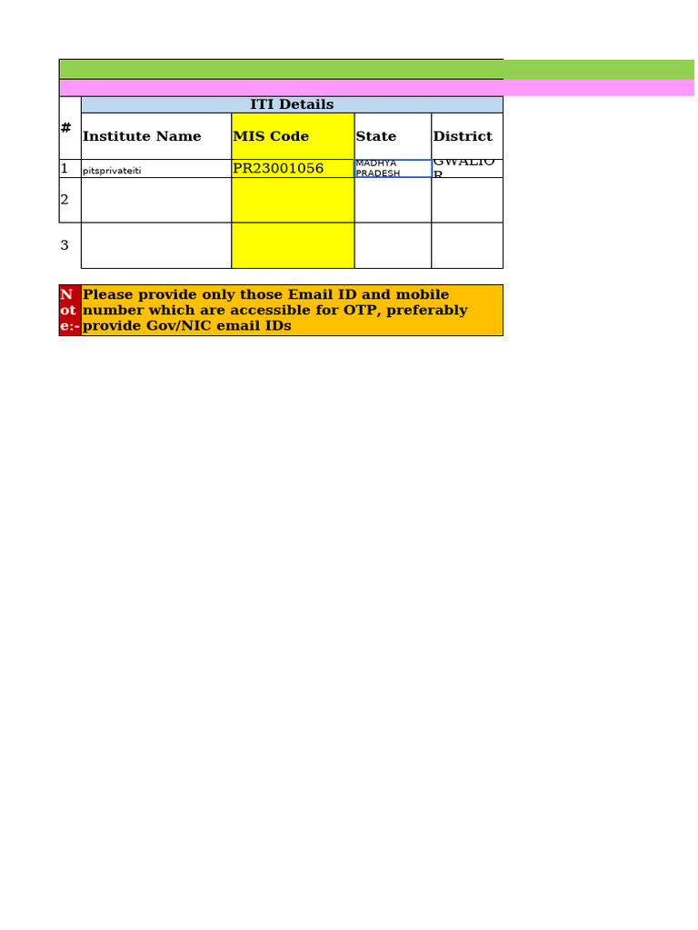 PR23001056_A Format for Credentials Update (2) | PDF