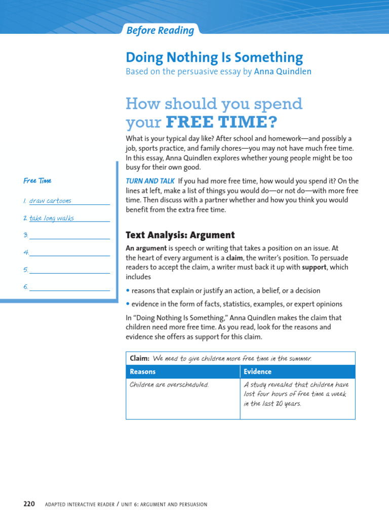 Doing Nothing Is Something | PDF