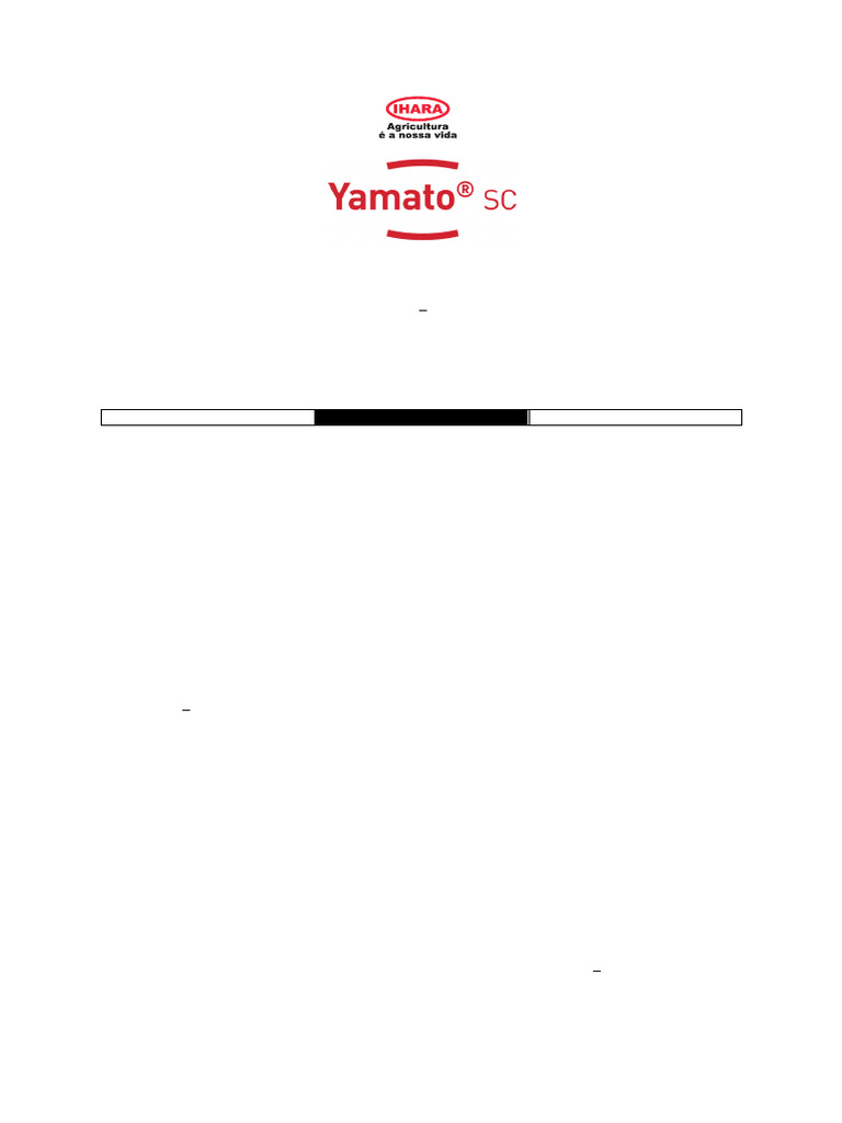 Yamato SC Bula 3105541 | PDF