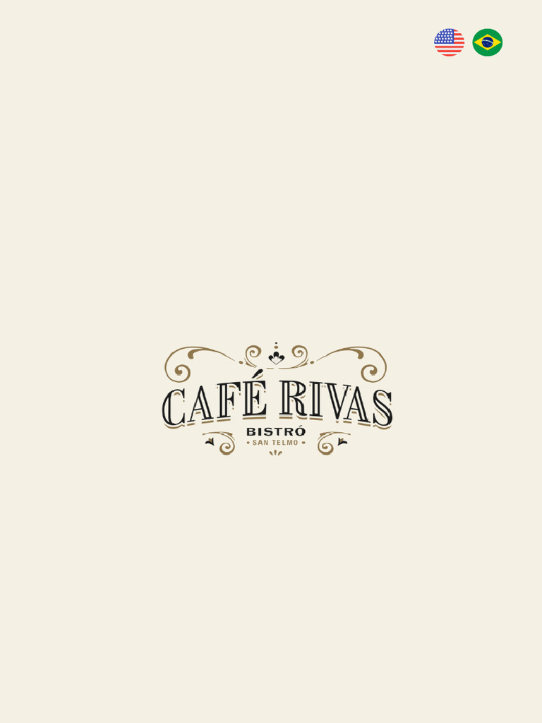 Menu Cafe Rivas | PDF