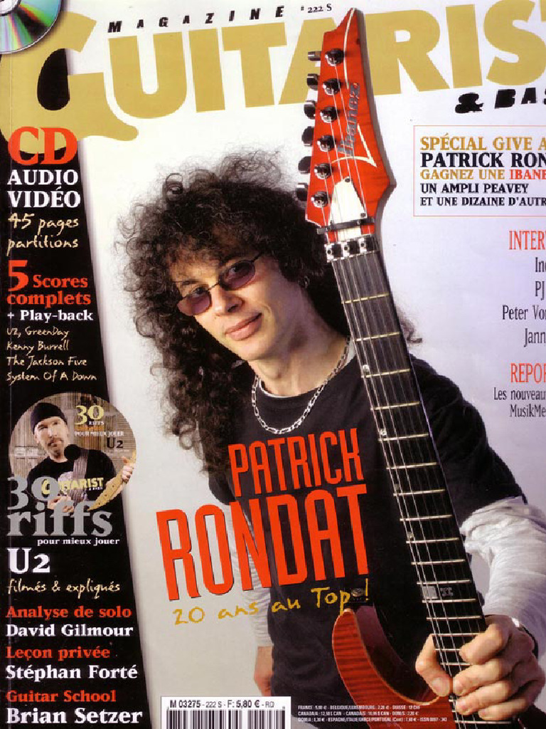 Guitarist Bass 2009 Patrick Rondat | PDF