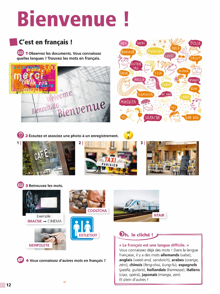 Edito Ed A1 U0 Bienvenue Pdf