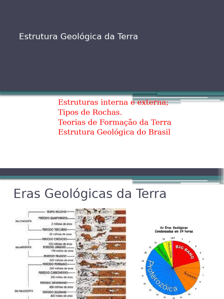 Estrutura Geológica Da Terra | PDF