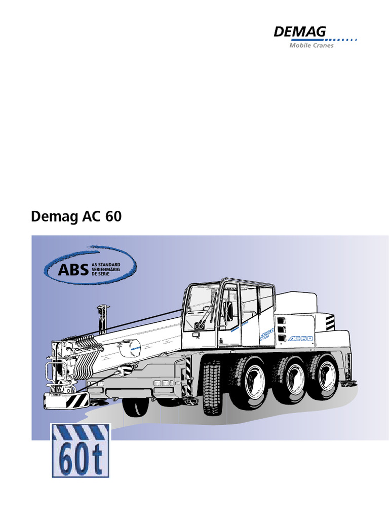 Demag Ac 60 | PDF