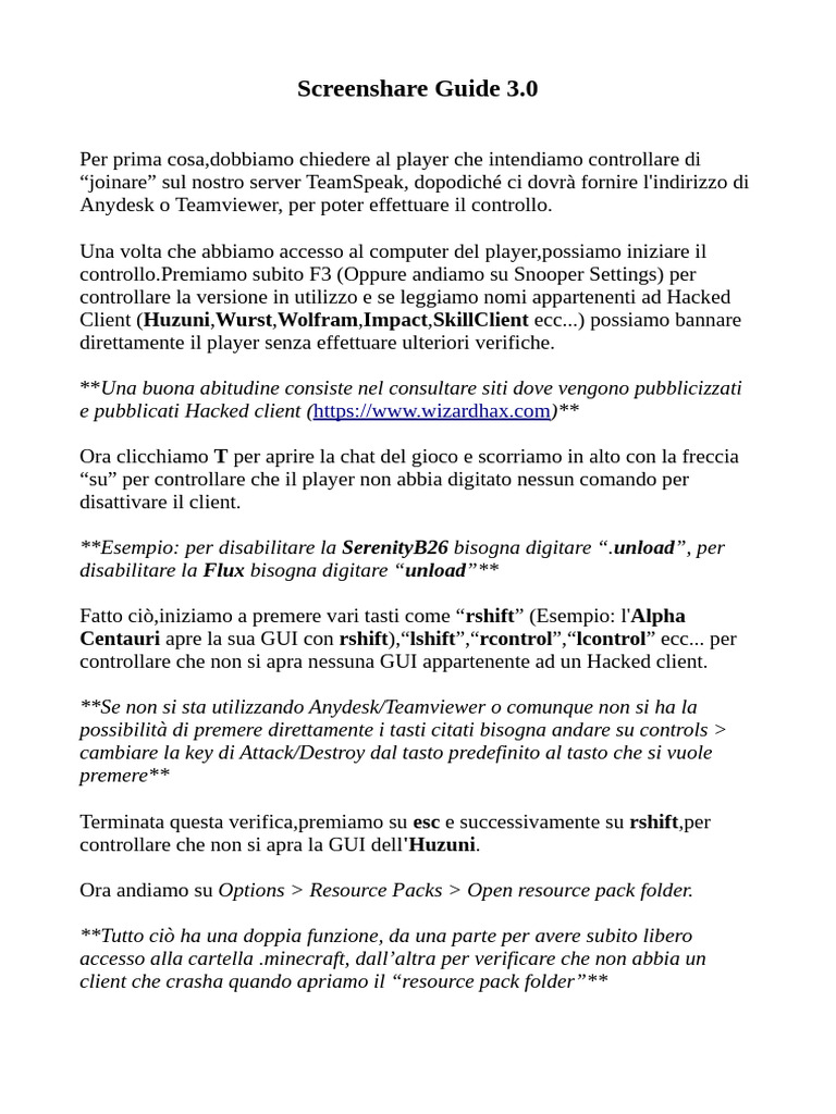 Screenshare Guide 3.0 | PDF