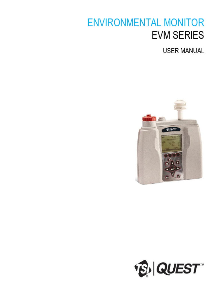 EVM Series Environmental Monitor User Manual (074-300 Rev P) | PDF ...
