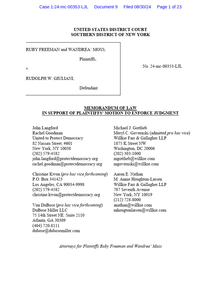 Gov Uscourts Nysd 626017 9 0 | PDF | Bankruptcy | Lawsuit