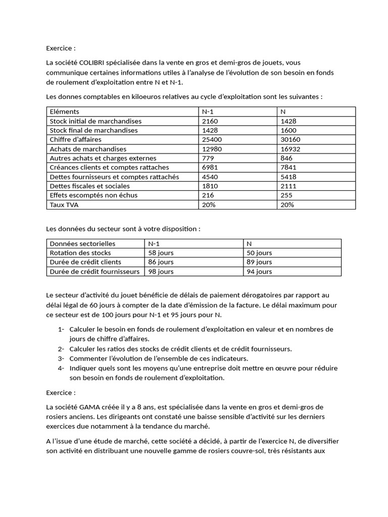 Exercice Pdf