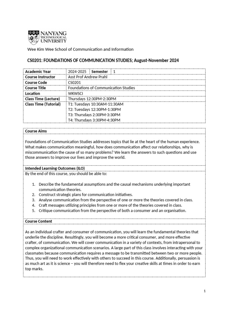 CS0201F24 Syllabus 1.1 | PDF | Academic Integrity | Academic Dishonesty