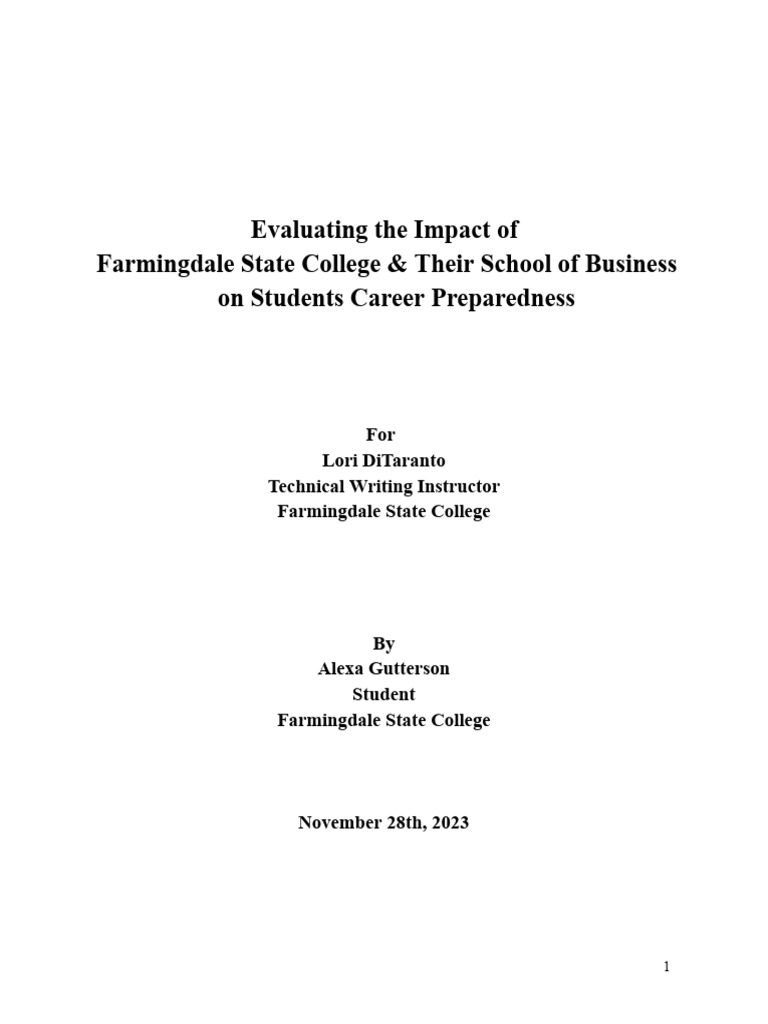Project 6 Technical Writing | PDF