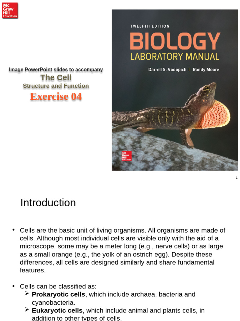 Cell Structure and Function | PDF