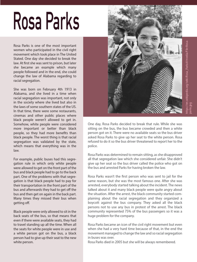 Rosa Parks | PDF