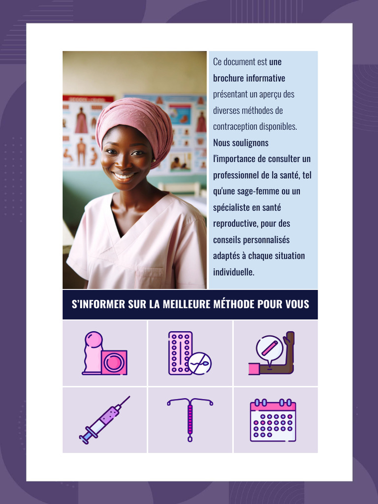 Contraception-Brochure - Togo Et CIV .Pptx-2 | PDF