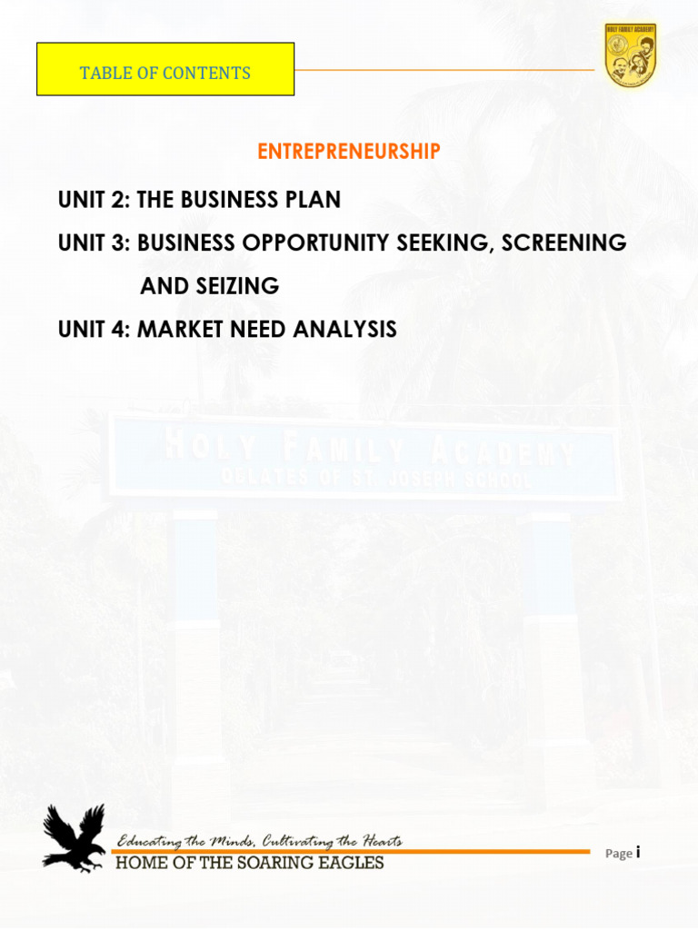 Entrepreneurship Unit-2 | PDF