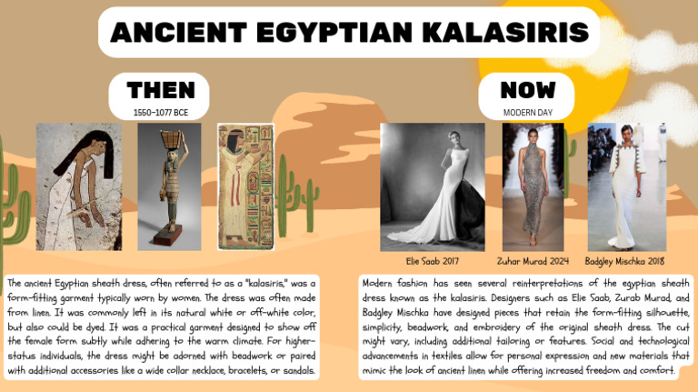 Ancient Egyptian Sheath Dress | PDF