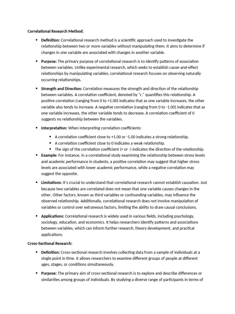 Types of Research Methods | PDF