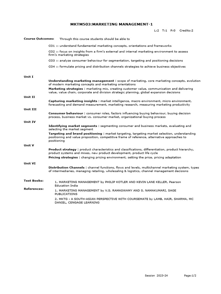 FRM Course Syllabus IPDownload | PDF