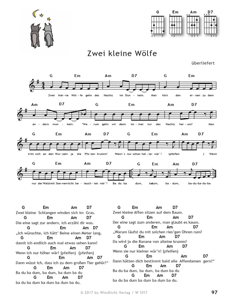 Zwei Kleine Wölfe | PDF
