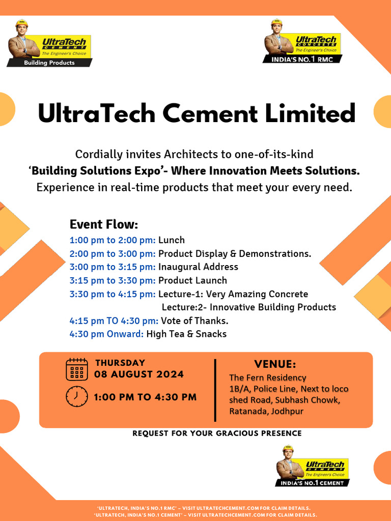 E-Invite UltraTech Cement LTD | PDF