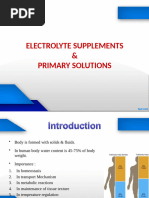 Inpatient Electrolyte Repletion Guide | PDF | Magnesium | Clinical Medicine