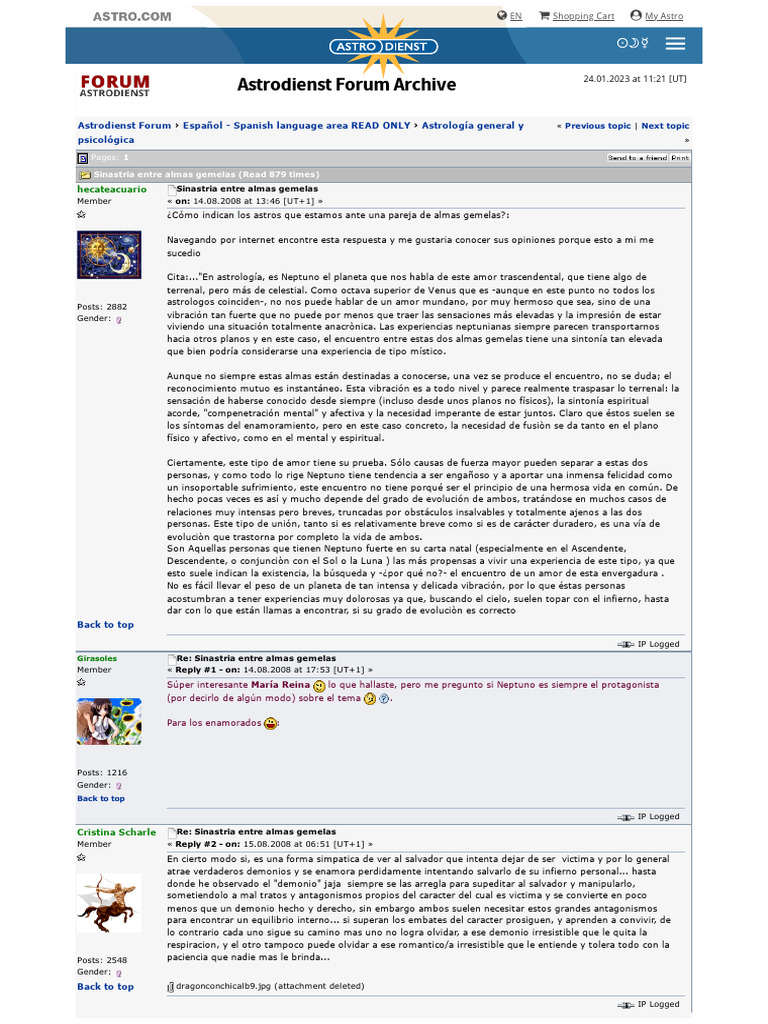 Astrodienst Forum Archive: Astrodienst Forum Español - Spanish Language ...