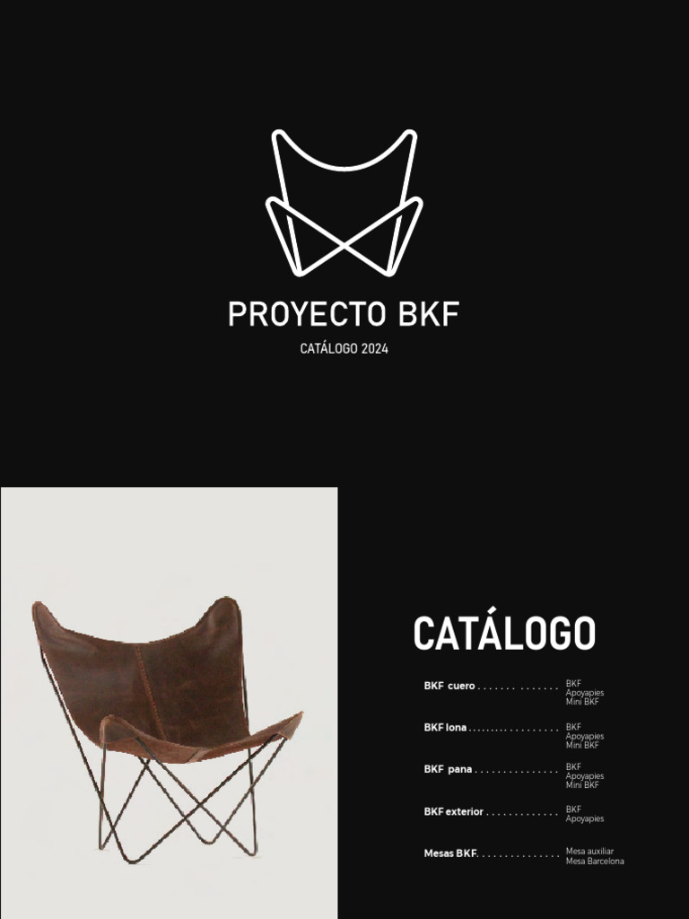 CATÁLOGO PROYECTO BKF Final | PDF