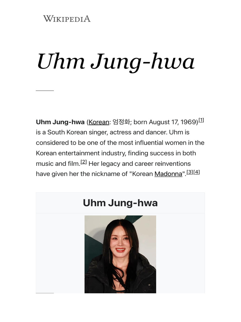 Uhm Jung-Hwa | PDF