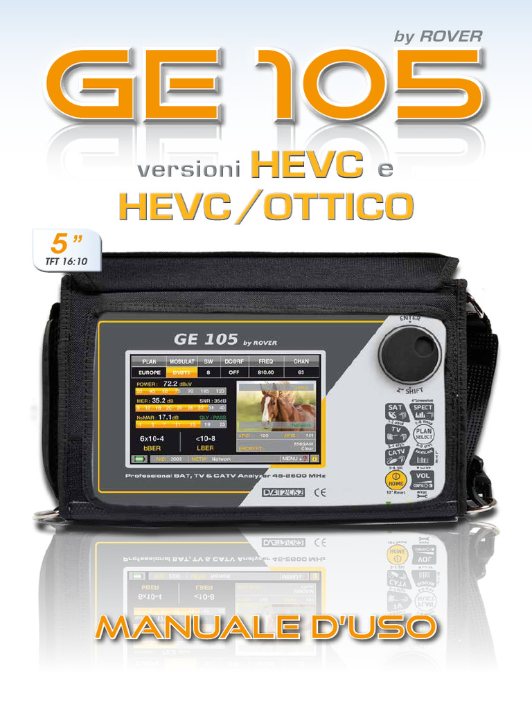 GE 105 Manuale Uso V1 | PDF