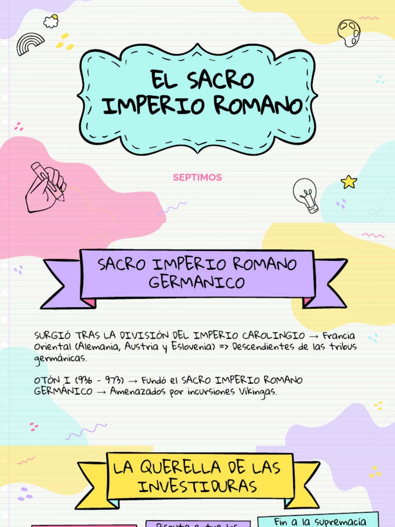 El Sacro Imperio Romano y Feudalismo | PDF