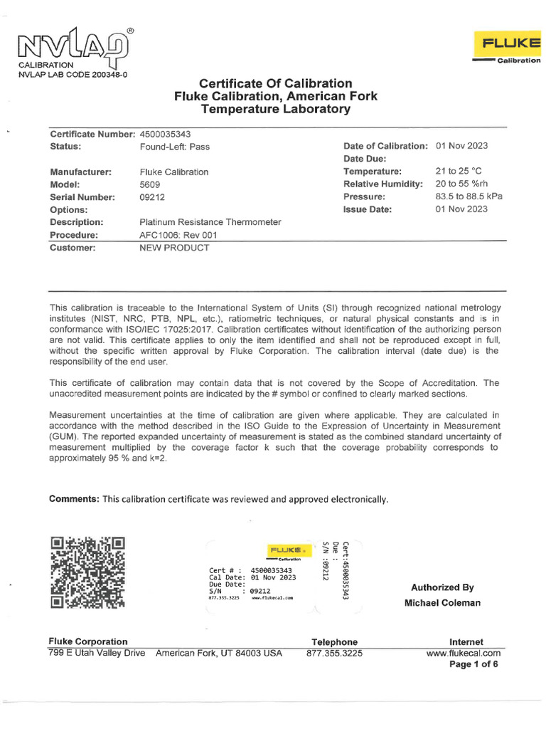PRT Certificate | PDF