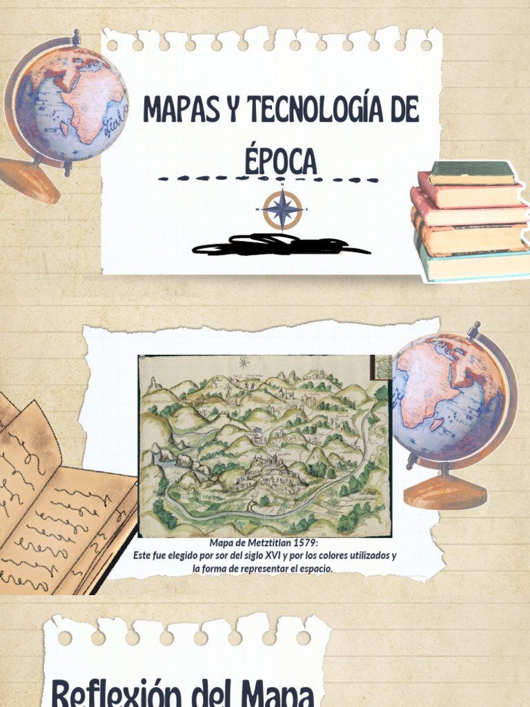 Actividad Mapas y Tecnologia de la Epoca | PDF