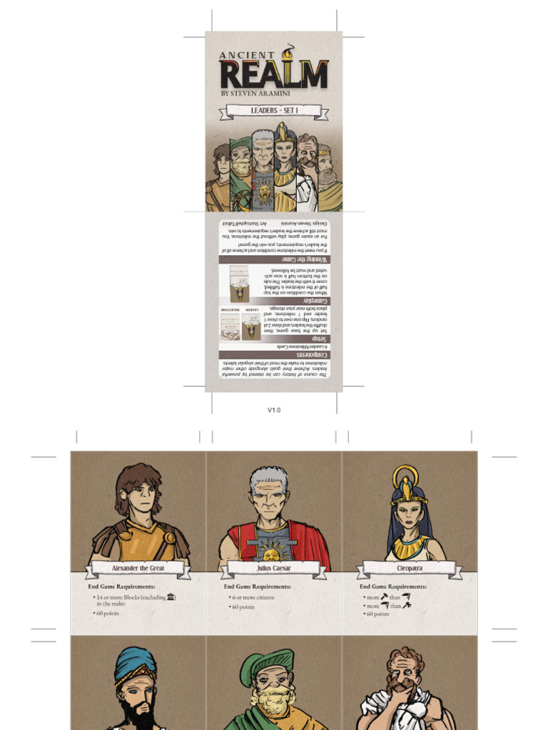 Ancient Realm Leaders - PNP | PDF