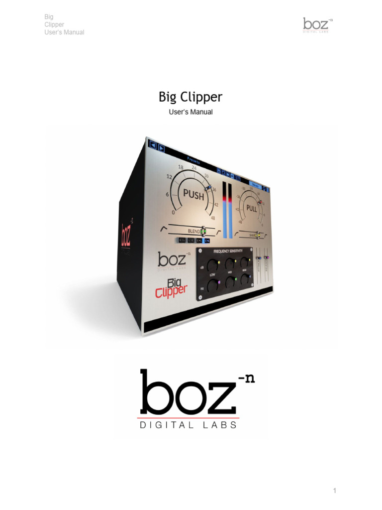 BigClipper Manual | PDF